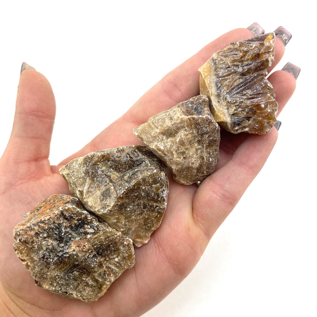 Rough Coke Calcite, One Stone or Baggy, Raw Coke Calcite, Brown Calcite ...