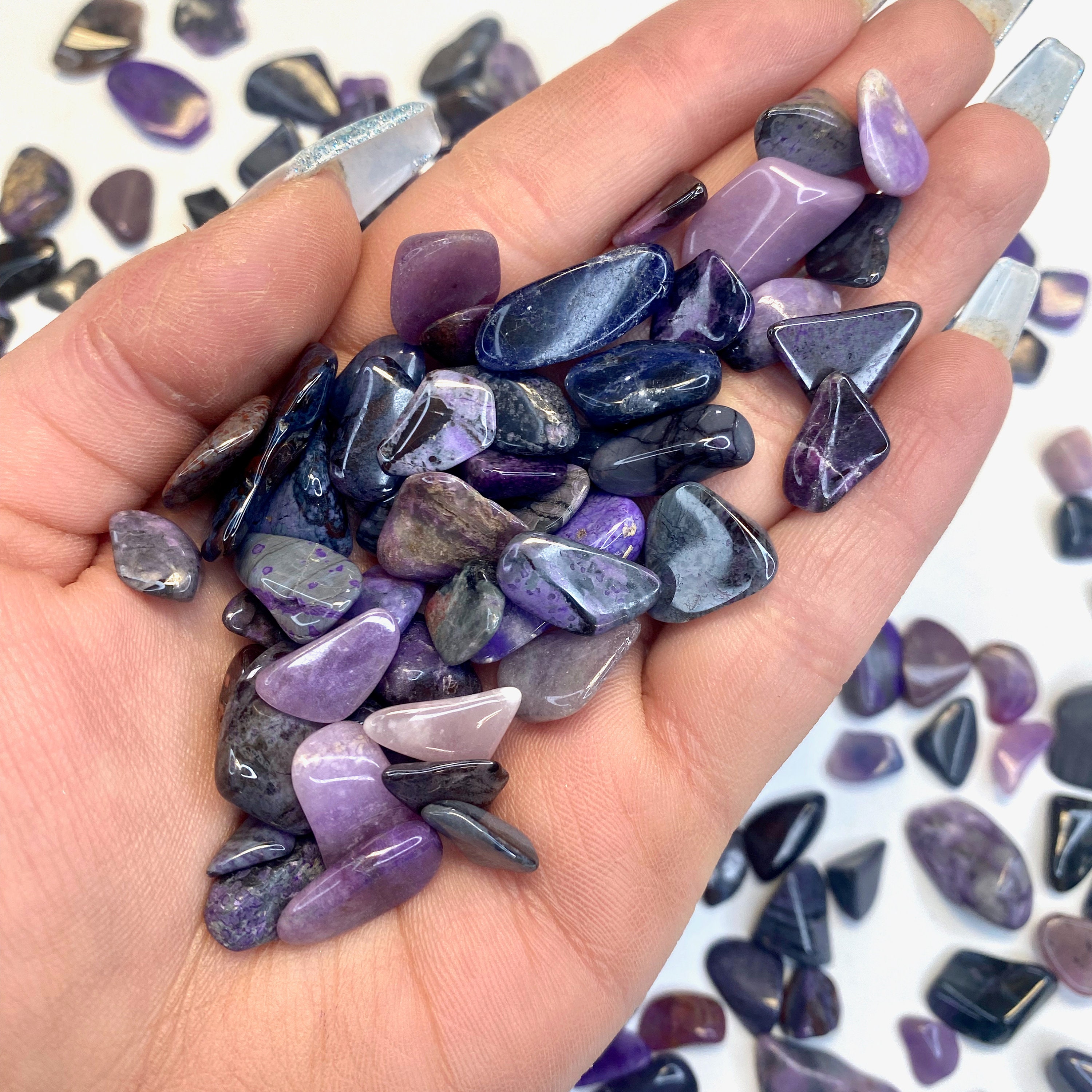 Tumbled Sugilite
