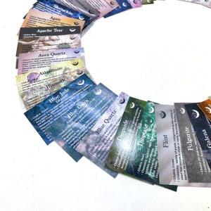 Edition 4 Crystal Card Deck, Crystal Card Deck, Crystal Information ...