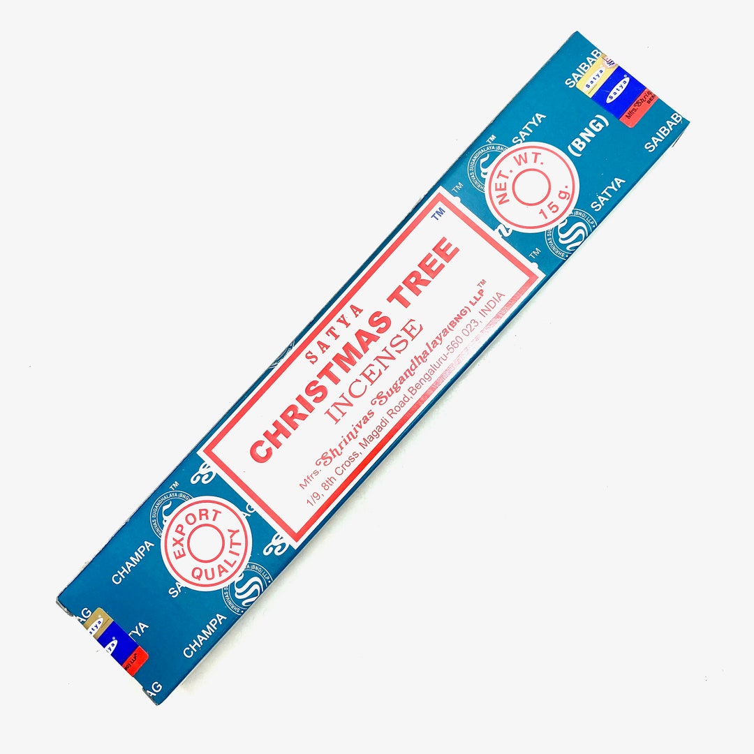 Christmas Tree Incense, Christmas Tree Incense Sticks, Satya Incense ...