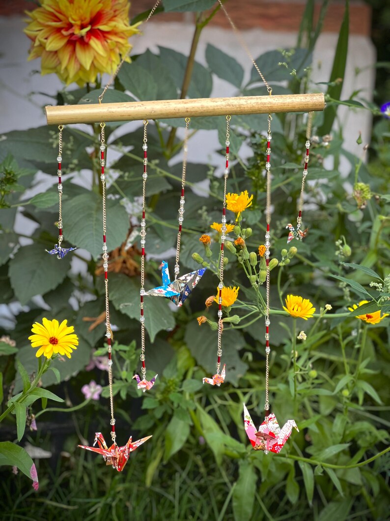 Origami Crane Decorative Hanger - Etsy