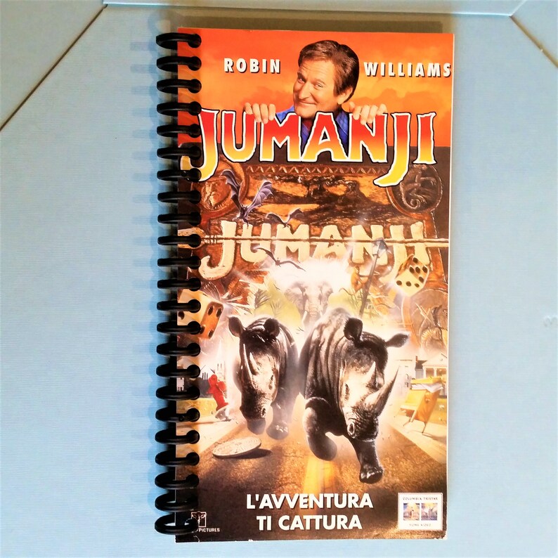 Jumanji VHS Box Handmade Stationery Set spiral Notebook - Etsy