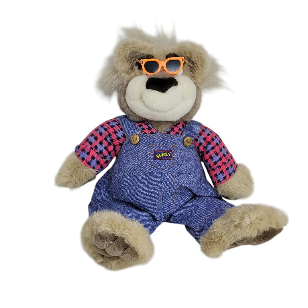 Vintage TYCO Real Talkin Bubba Plush Talking Electronic Bear 1997 ...