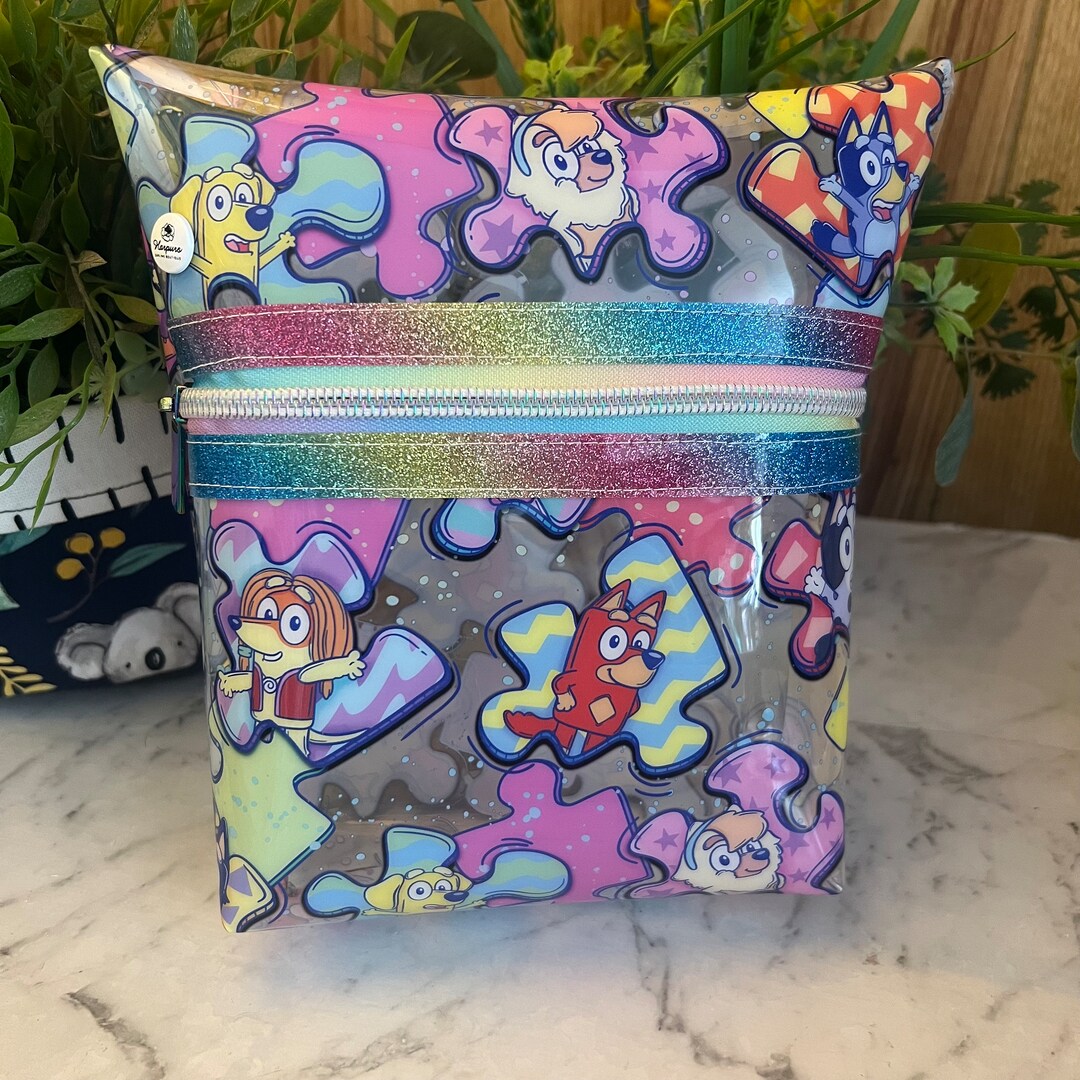 Bluey Clear Vinyl Pouch - Etsy