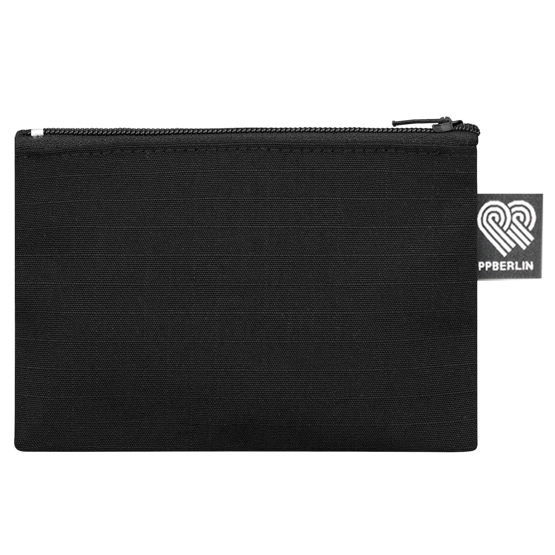Small Ripstop Pouch Black (mini Case) – Card Holder, Coin Purse, Key ...