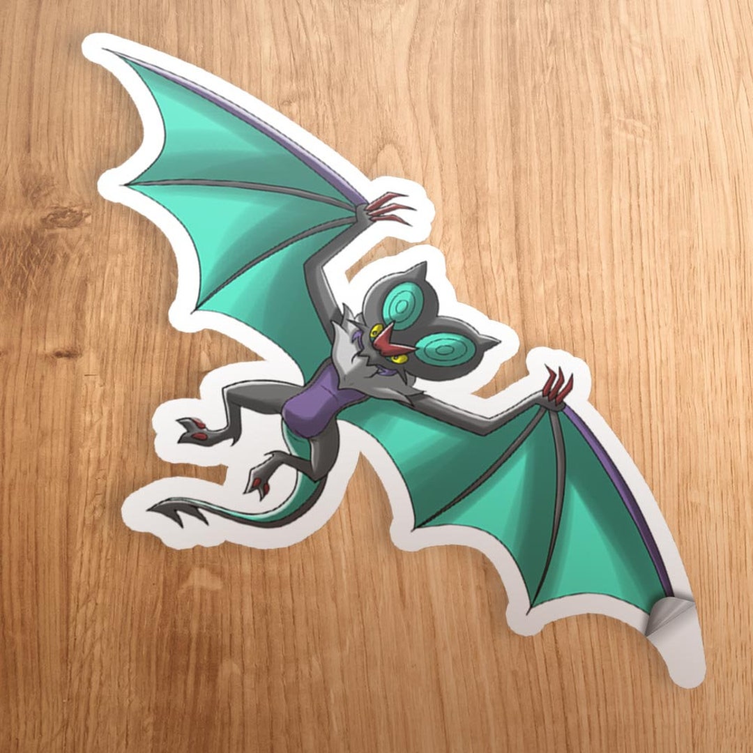 Noivern Flying/dragon Type Pokémon Video Game 3 Glossy Vinyl Sticker - Etsy