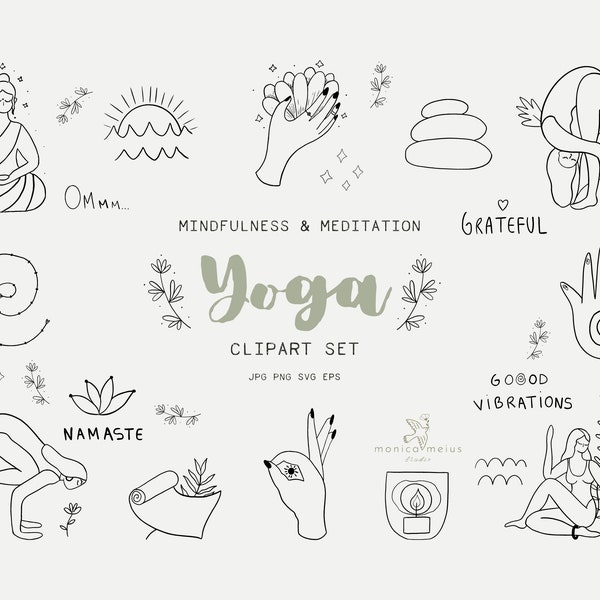 Yoga Studio Art - Etsy