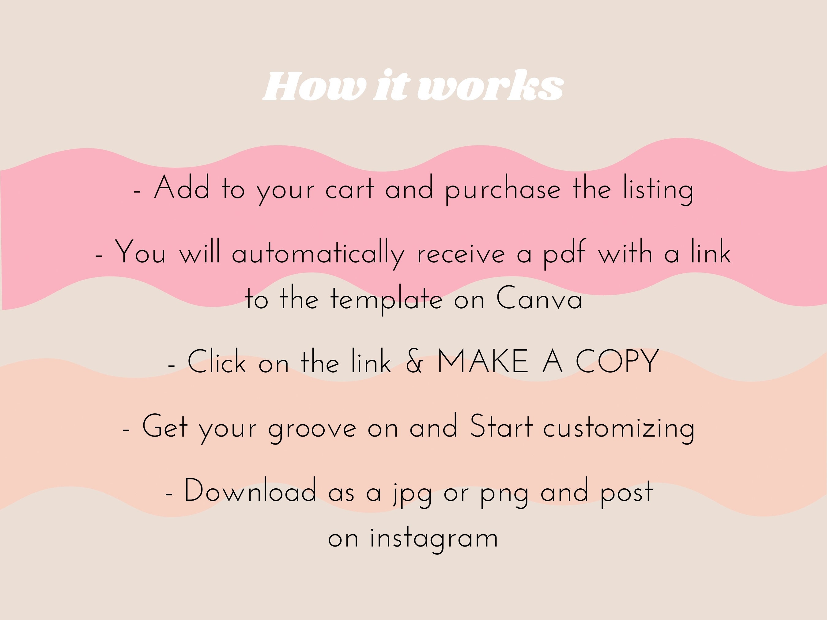 Funky Instagram Post Templates Instagram Templates Canva - Etsy
