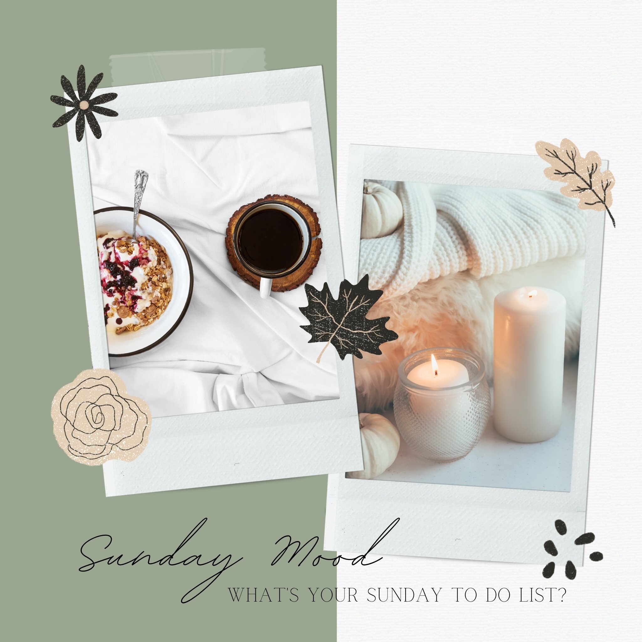 Earthy Fall Clipart Set Autumn Clip Art Neutral Cozy Hygge - Etsy