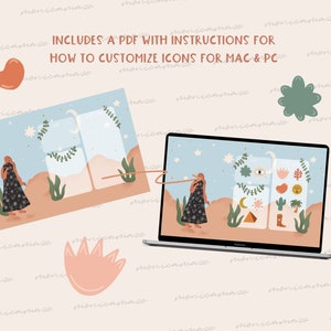 Desert Desktop Theme , Creative Desktop Organizer Set, Wallpaper ...