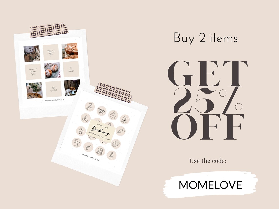 Bakery Instagram Posts Baking Quotes Hand Drawn Baking | Etsy