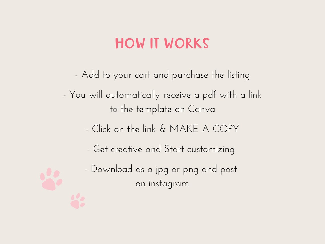 Cat Instagram Post Templates Canva Templates Templates for Instagram ...
