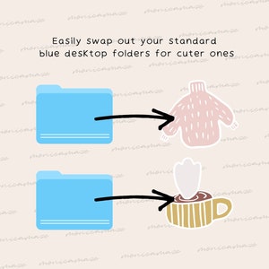 Creative Desktop Wallpaper Organizer, Snowy Winter Desktop Theme ...