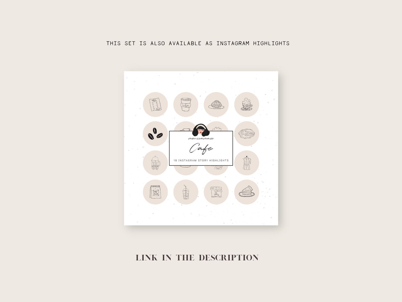 Coffee Shop Clip Art, Cafe SVG Lineart Set, Coffee Croissant Breakfast ...