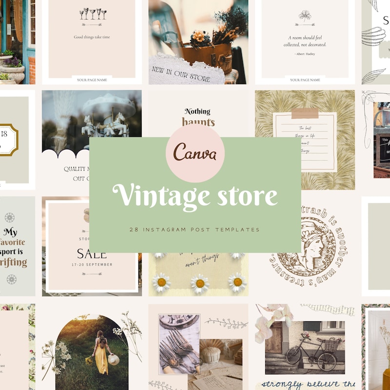 Canva Template - Etsy