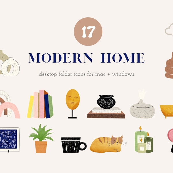 Desktop Icons - Etsy