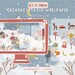 Creative Desktop Wallpaper Organizer, Snowy Winter Desktop Theme ...