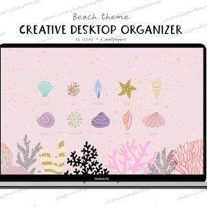 Desktop Organizer Creative Wallpaper - Etsy