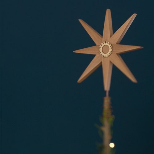 Large Rose Gold Christmas Tree Topper Luxury Christmas Tree | Etsy UK
