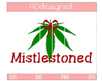 Mistletoe svg | Etsy