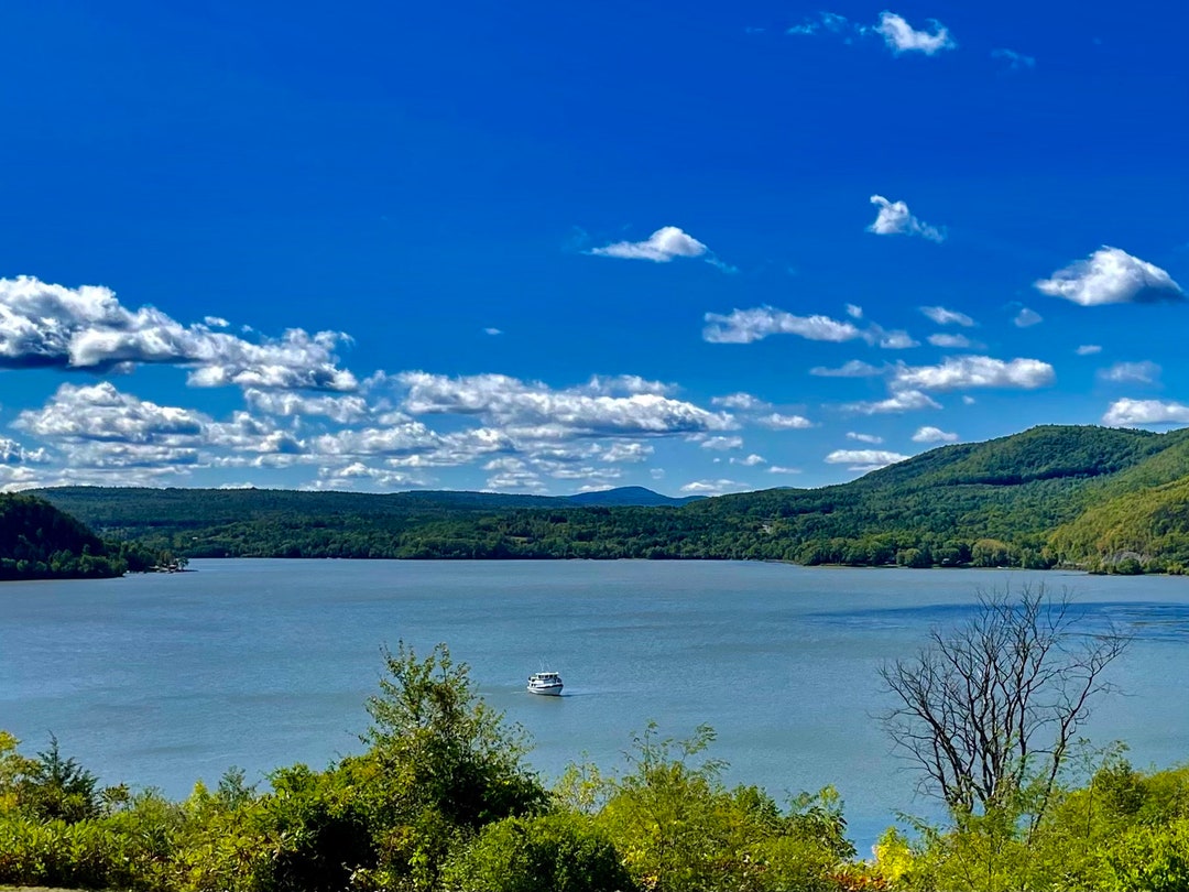Lake Champlain and Mountains, New York - Etsy