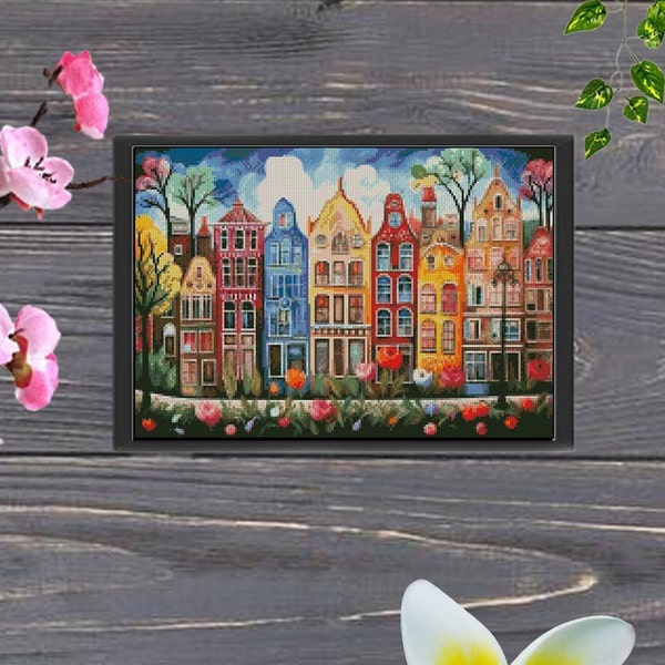 Vintage Urban Cross Stitch - Etsy