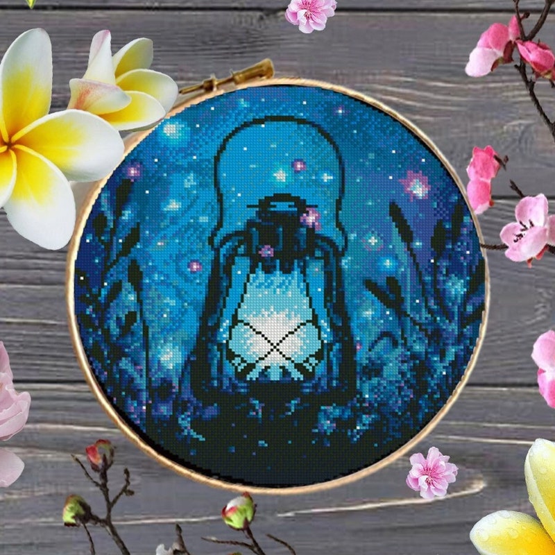 Firefly Cross Stitch - Etsy