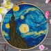 Starry Night Mini Cross Stitch Pattern Small Mini Miniature - Etsy