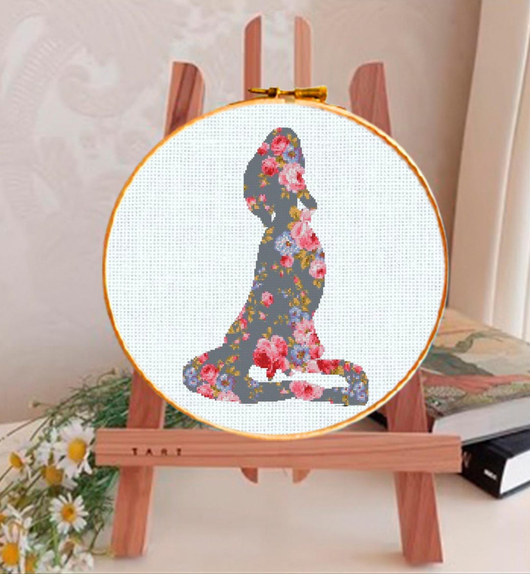 Rapunzel Princess, Castle Cross Stitch Pattern, Cartoon Embroidery ...