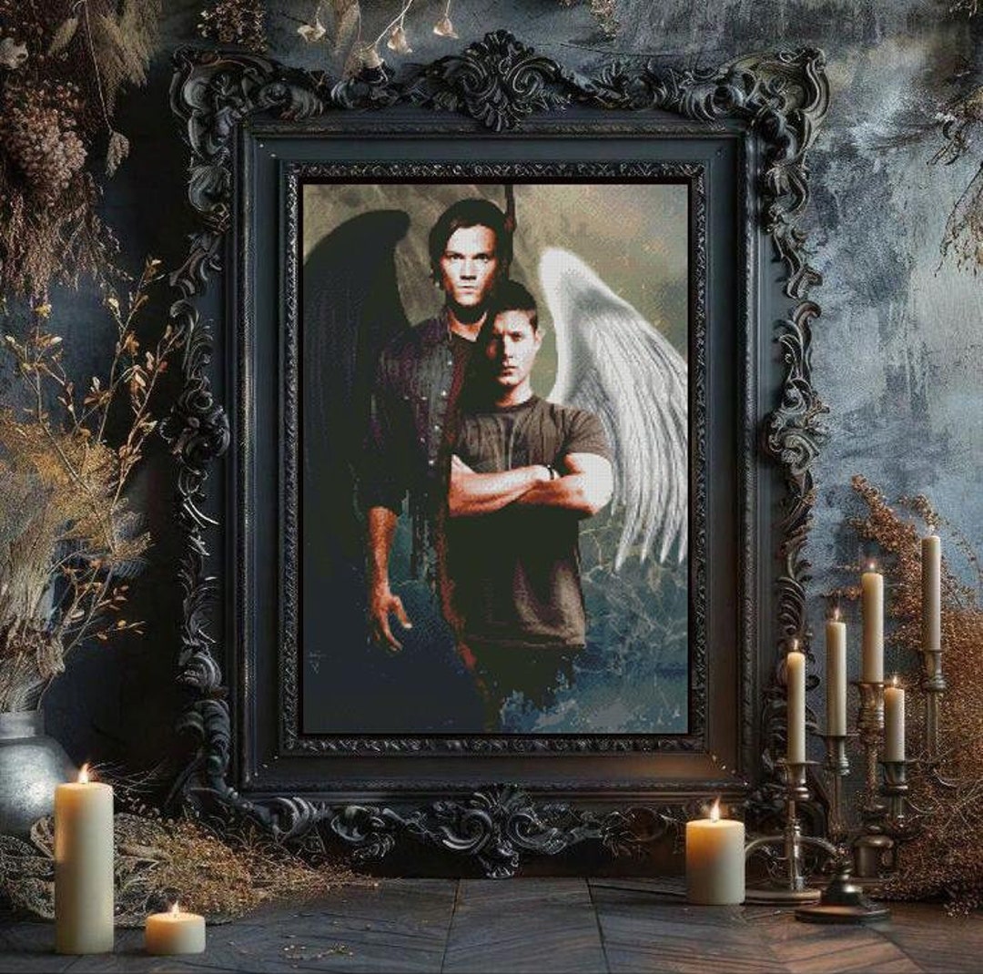 Semi-demon Dean Cross Stitch Pattern, Fantasy Cross Stitch, Demons ...