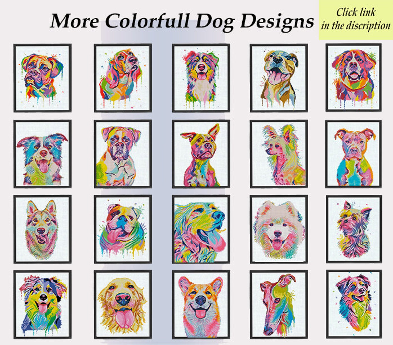 Pit Bull 117 DOG Embroidery Cross Stitch Pattern Download - Etsy