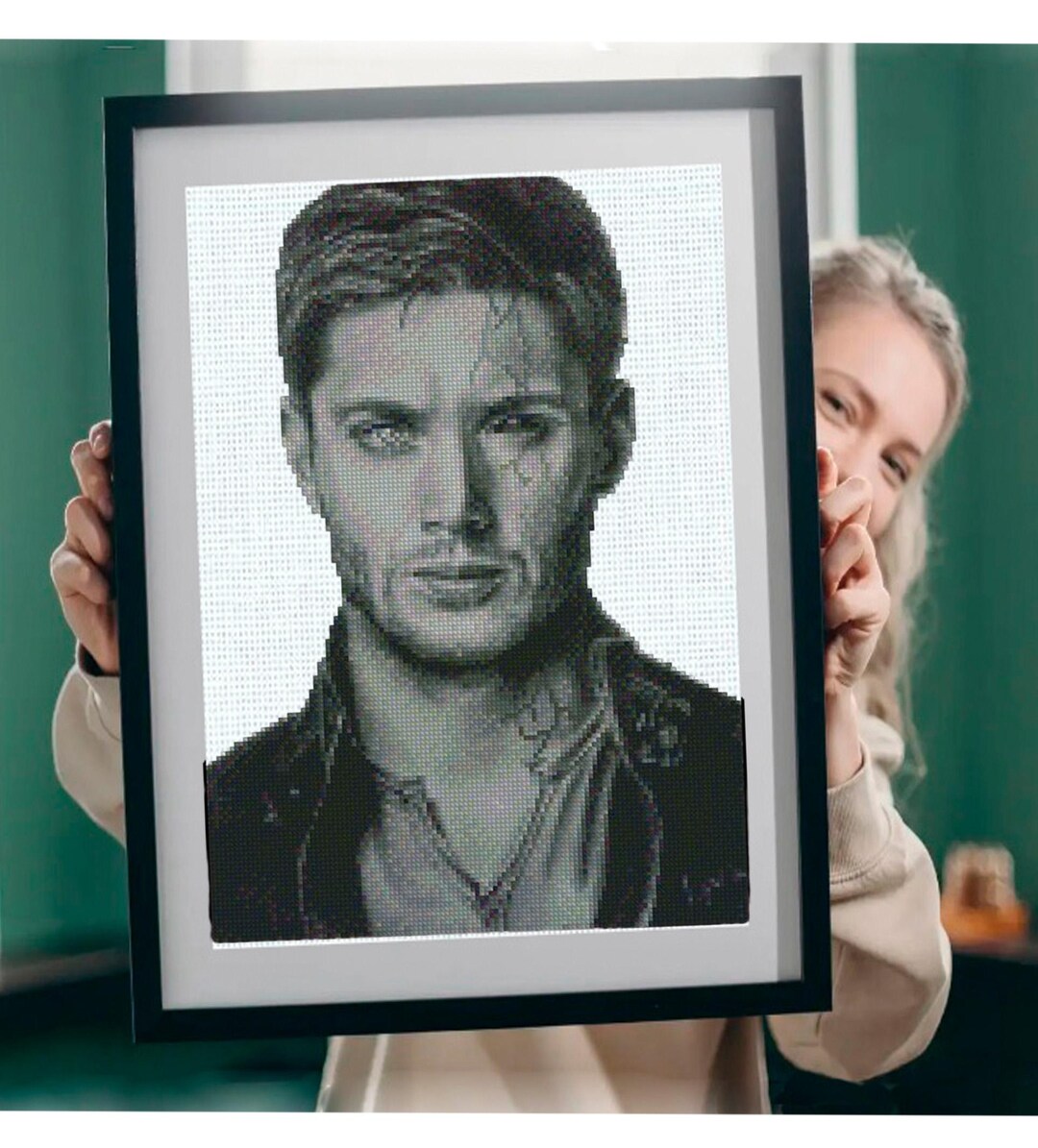 Semi-demon Dean Cross Stitch Pattern, Fantasy Cross Stitch, Demons ...