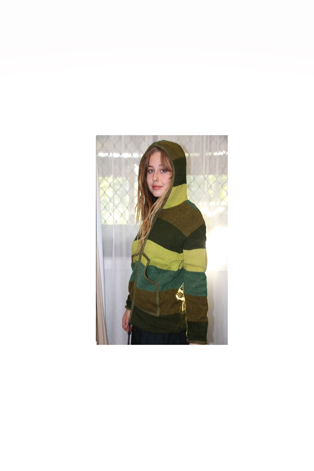 Yak Wool Thermal Hooded Unisex Jacket - Medium - Etsy