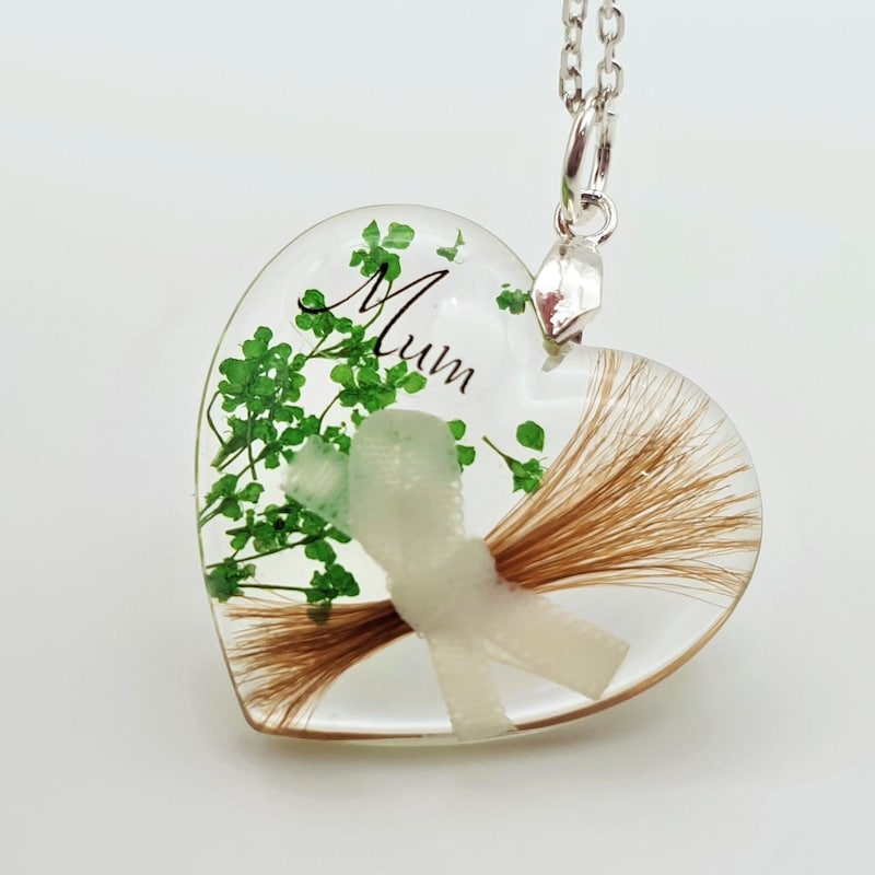 Memorial Keepsake Lock of Hair - Etsy