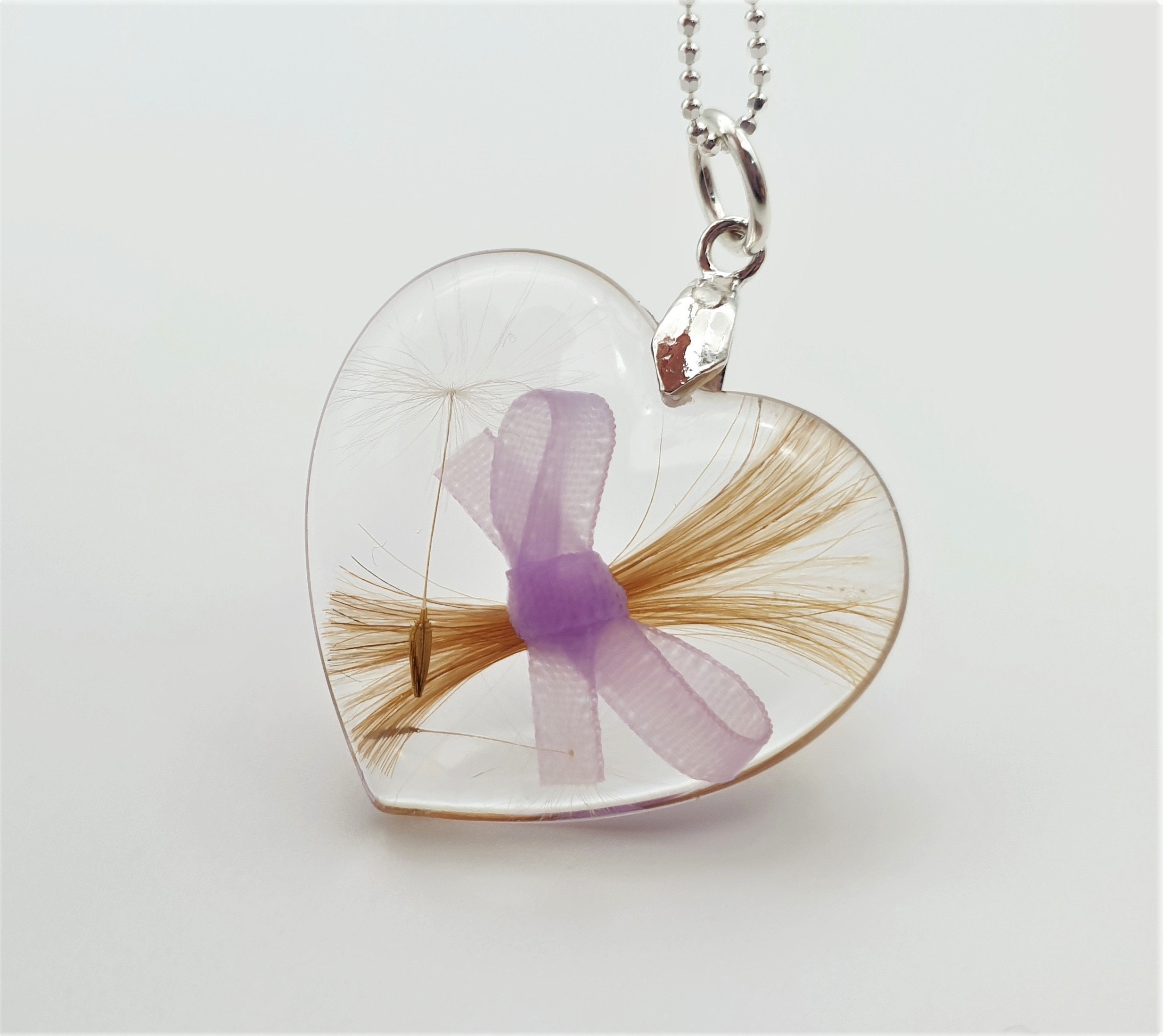 Personalised Hair Keepsake Necklace. Lock of Hair Memorial - Etsy UK