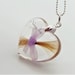 Personalised Hair Keepsake Necklace. Lock of Hair Memorial Jewellery ...