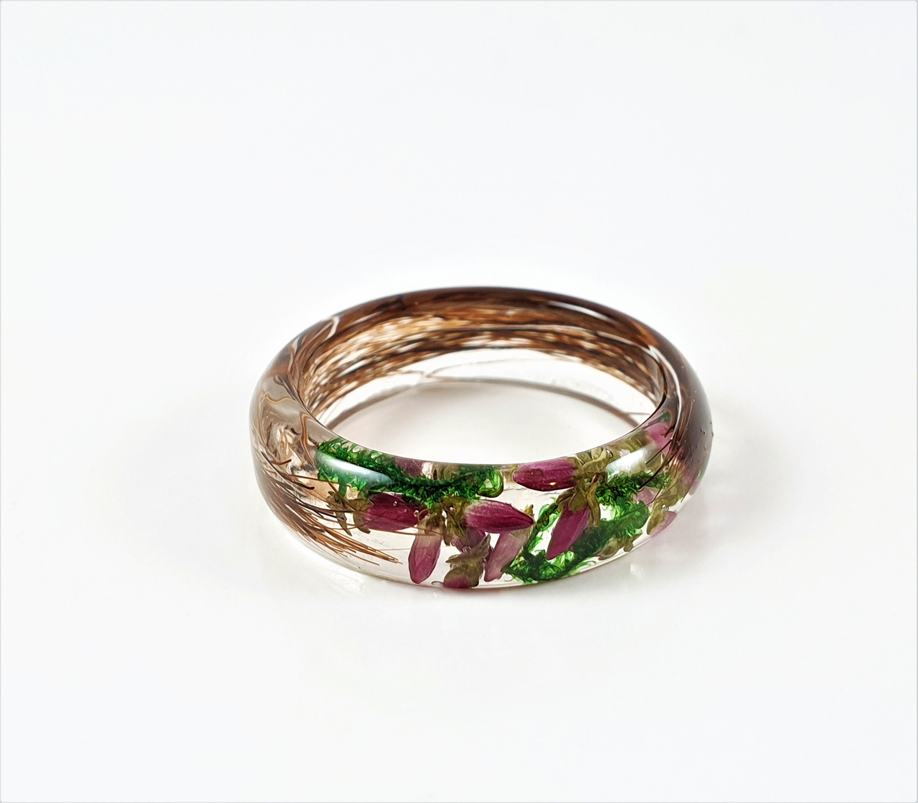 Resin Memorial Ring, Lock of Hair Keepsake, Horse Hair Ring, Mum Dad ...