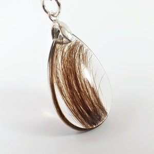Personalised Lock of Hair Keepsake Memorial Hair Jewellery - Etsy