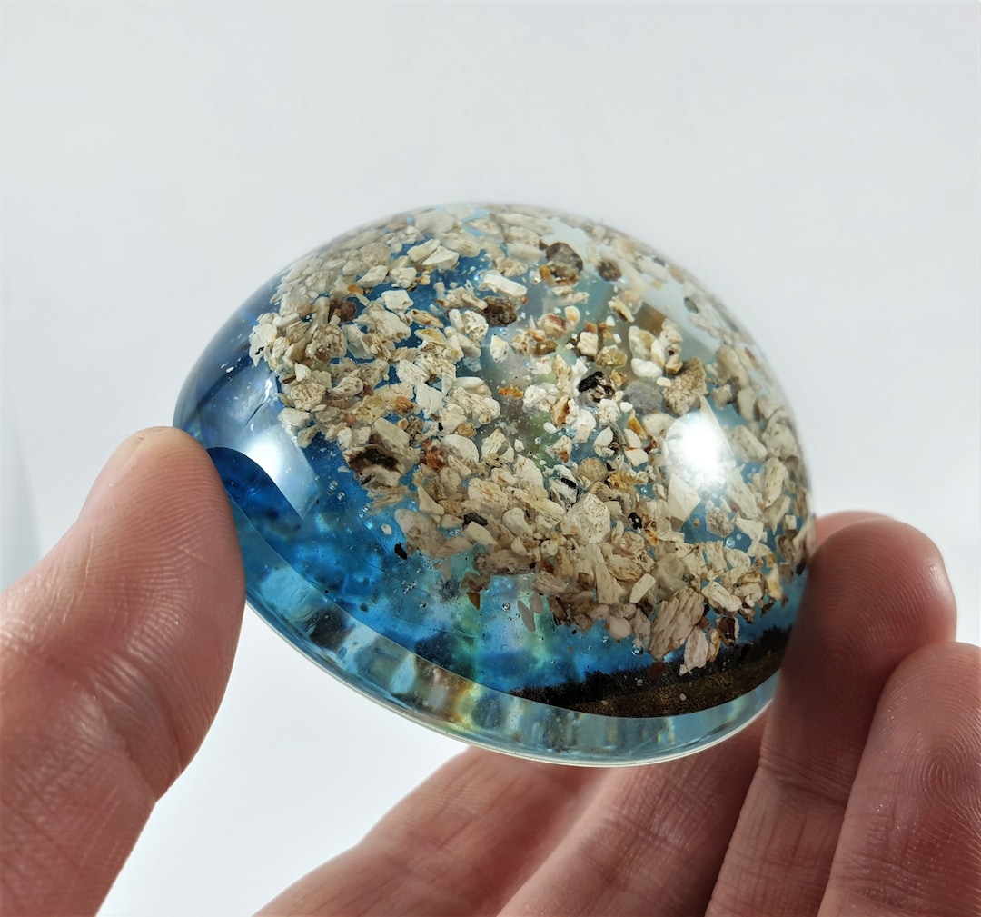 Memorial Paperweight, Cremation Ashes Keepsake, Custom Cremation ...