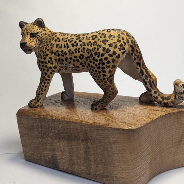 Leopard Sculpture - Etsy