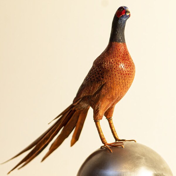 Pheasant Sculpture - Etsy