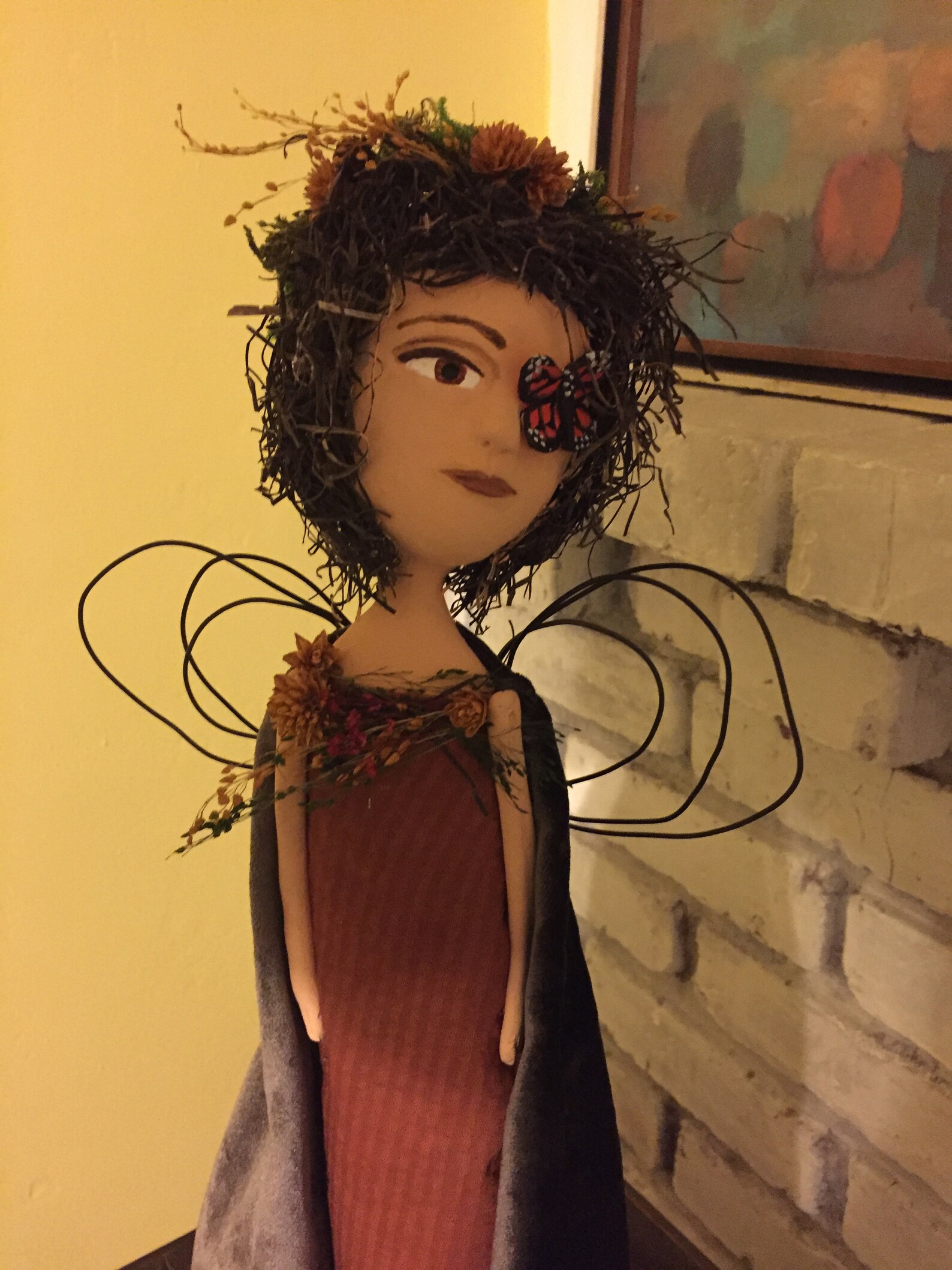 Autumn Guardian of Fall: Angel Art Doll - Etsy