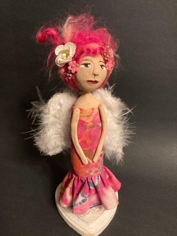 Fiona: Pixie Angel Sculpted Figurine | Etsy