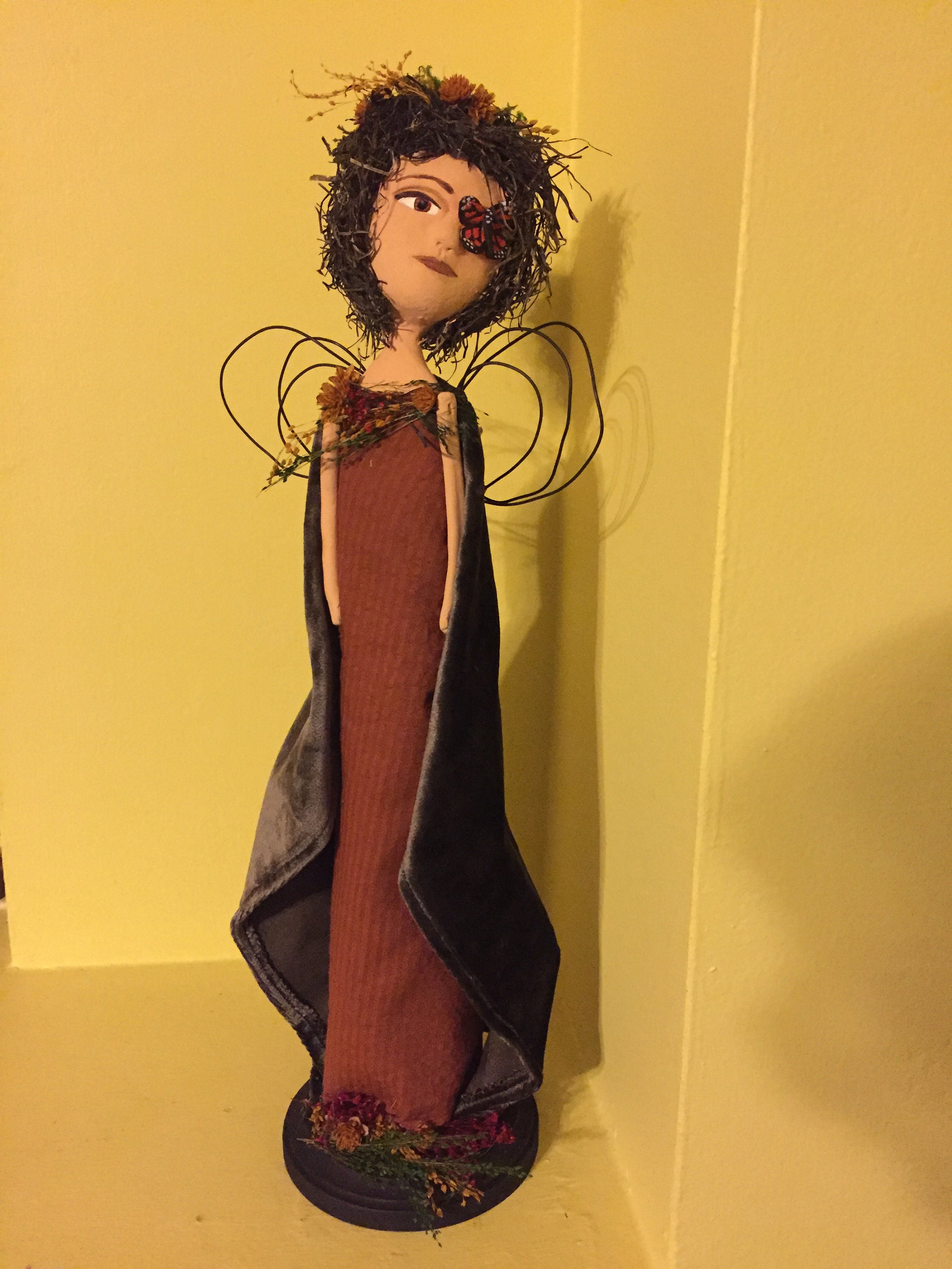 Autumn Guardian of Fall: Angel Art Doll - Etsy