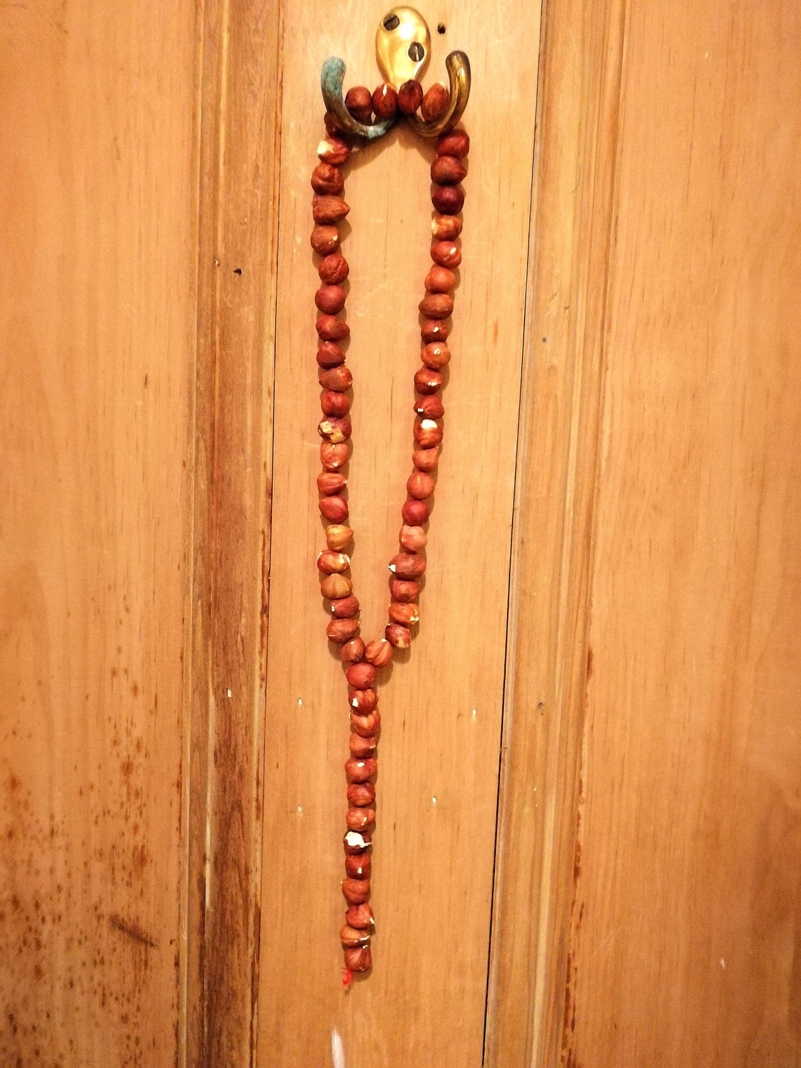 Traditional Witchcraft Cunning Craft Hazelnut-rosary Protective Charm ...