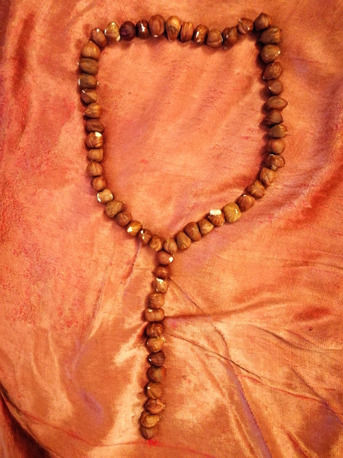 Traditional Witchcraft Cunning Craft Hazelnut-rosary Protective Charm ...