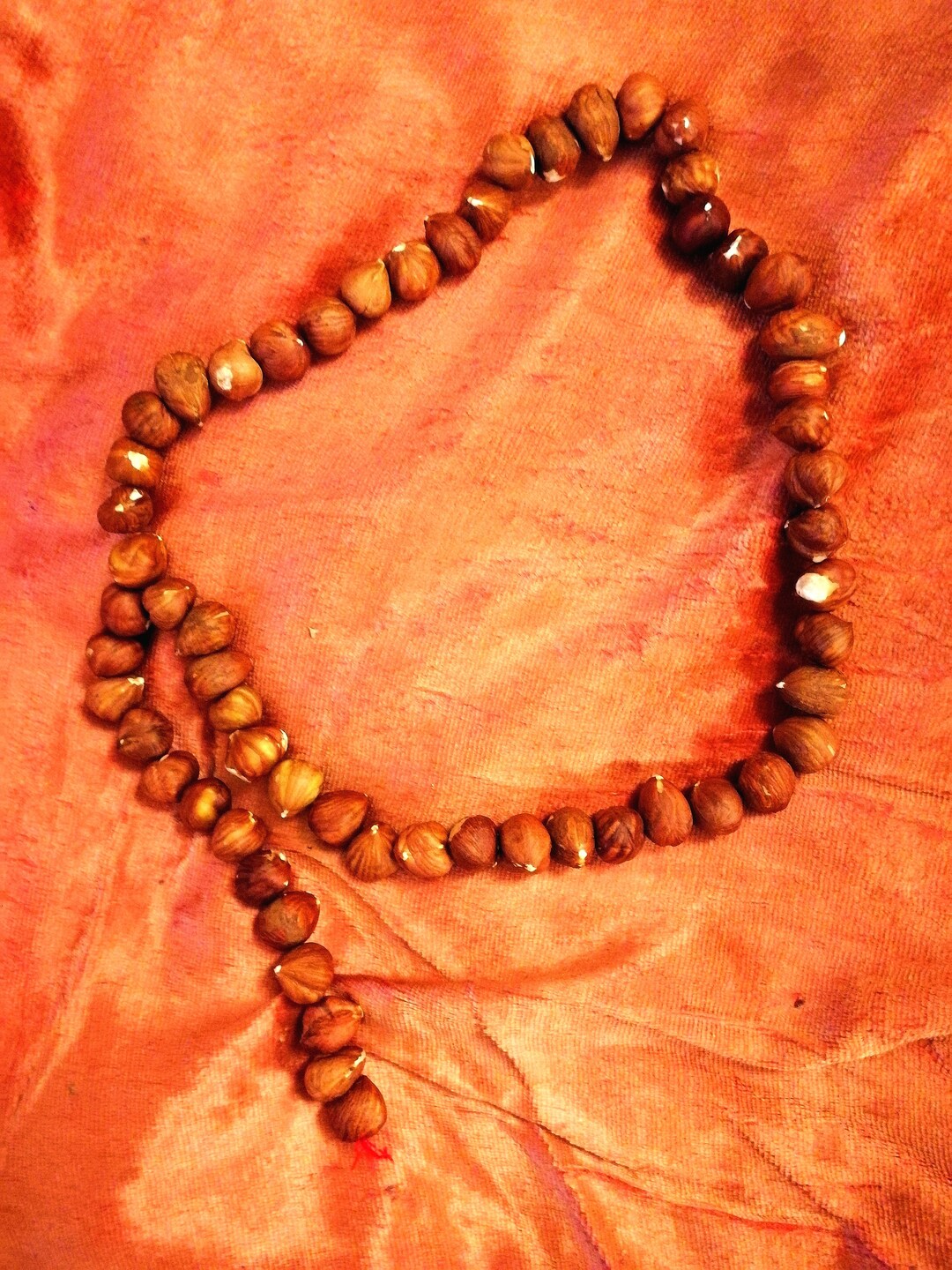 Traditional Witchcraft Cunning Craft Hazelnut-rosary Protective Charm ...