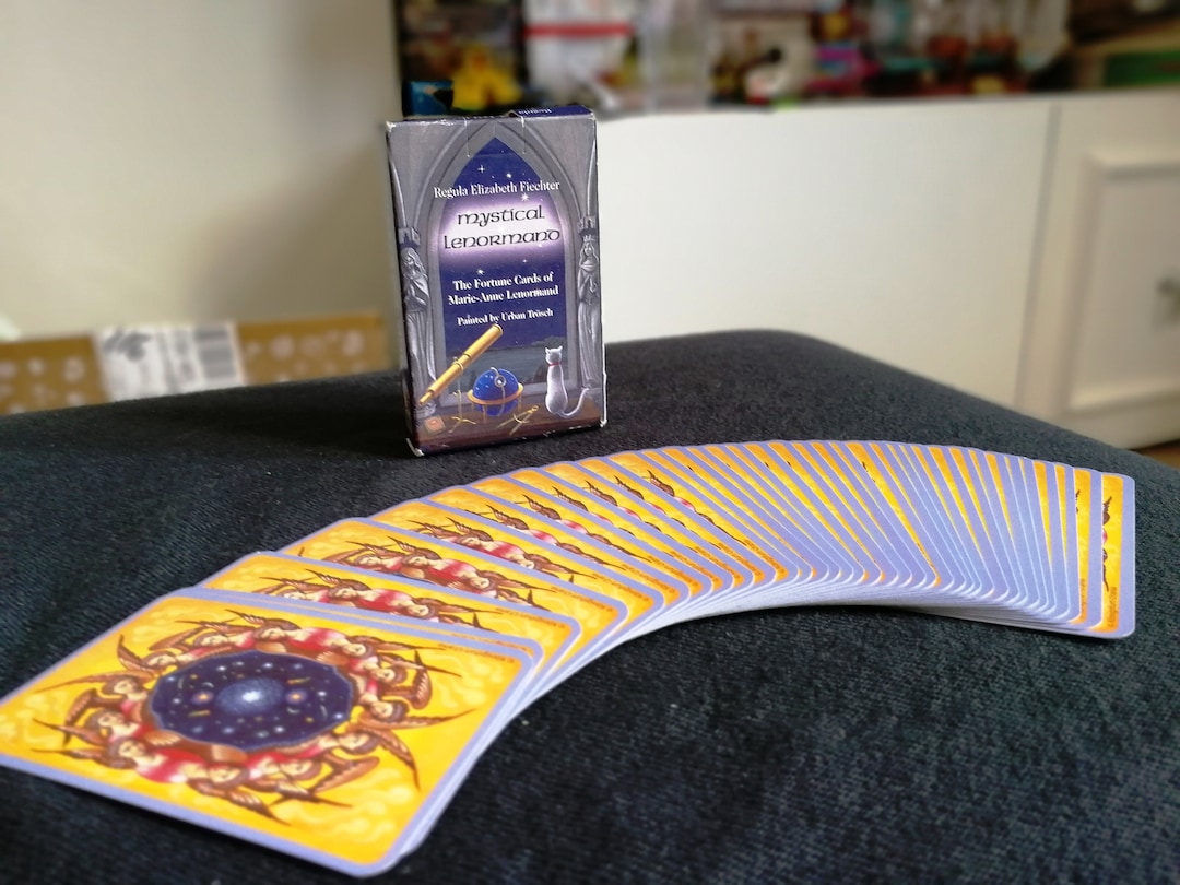 Mystical Lenormand Cards Forecast Reading- Choice of 3 Spreads (1-card ...