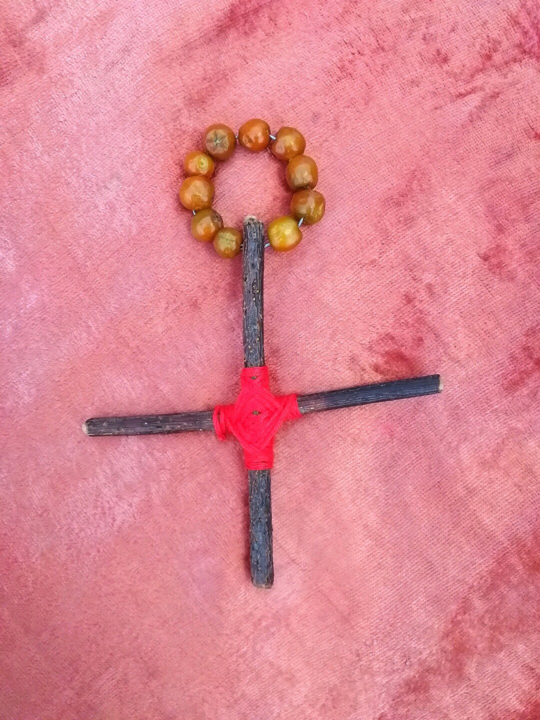 Rowan Cross and Berries Traditional British Protective Charm - Etsy