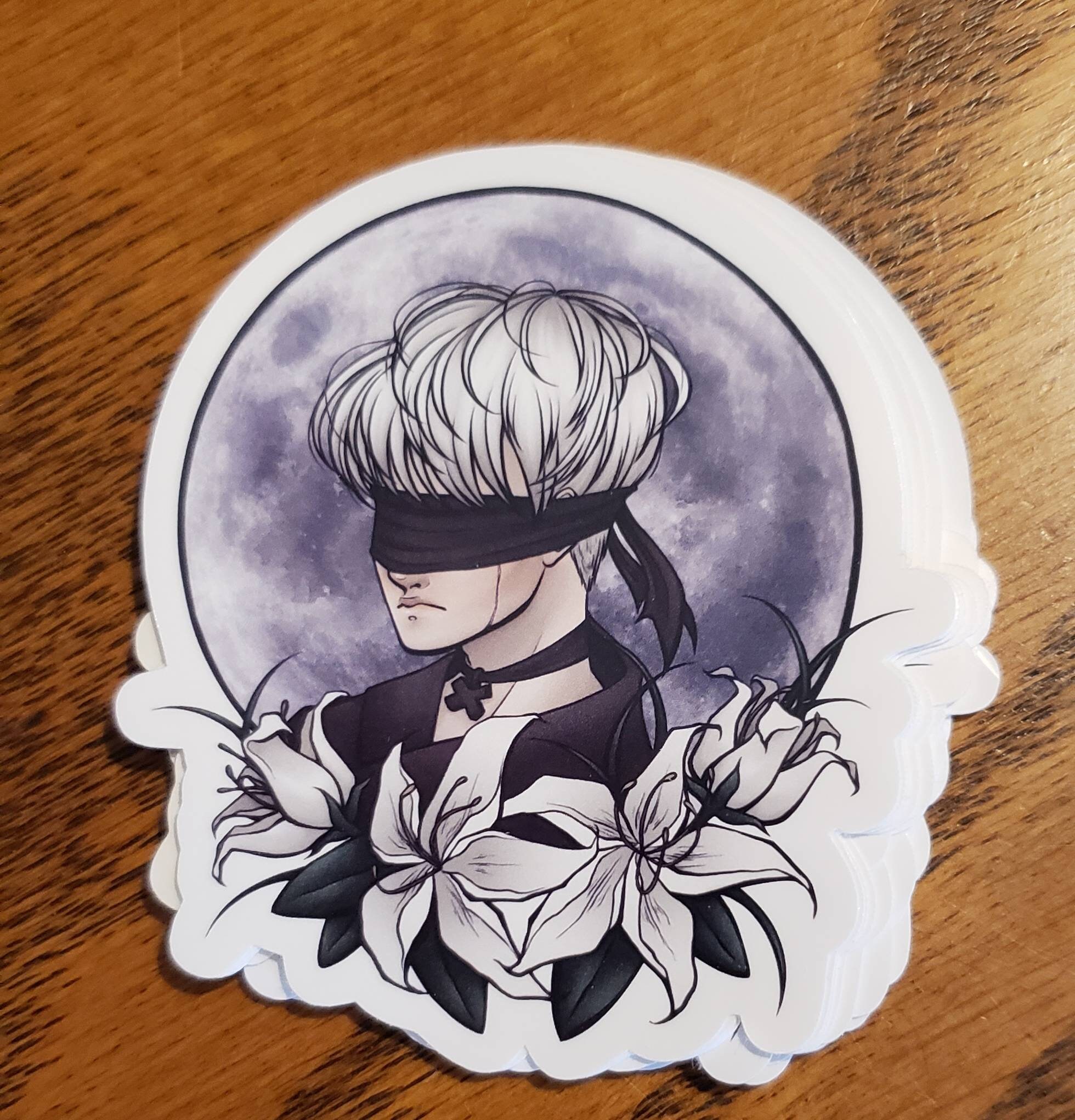 Nier Automata Stickers Decor Fanart Journal Gaming | Etsy